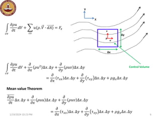 L15-Reynolds transport equation-Eqs of Motion | PPT