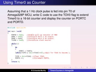 L15 timers-counters-in-atmega328 p | PDF