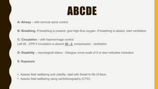 L28 Obstetric emergencies | PPTX | Pregnancy | Reproductive Health
