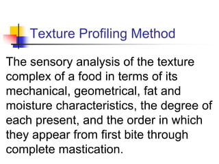 L15 Texture Profile Analysis.ppt