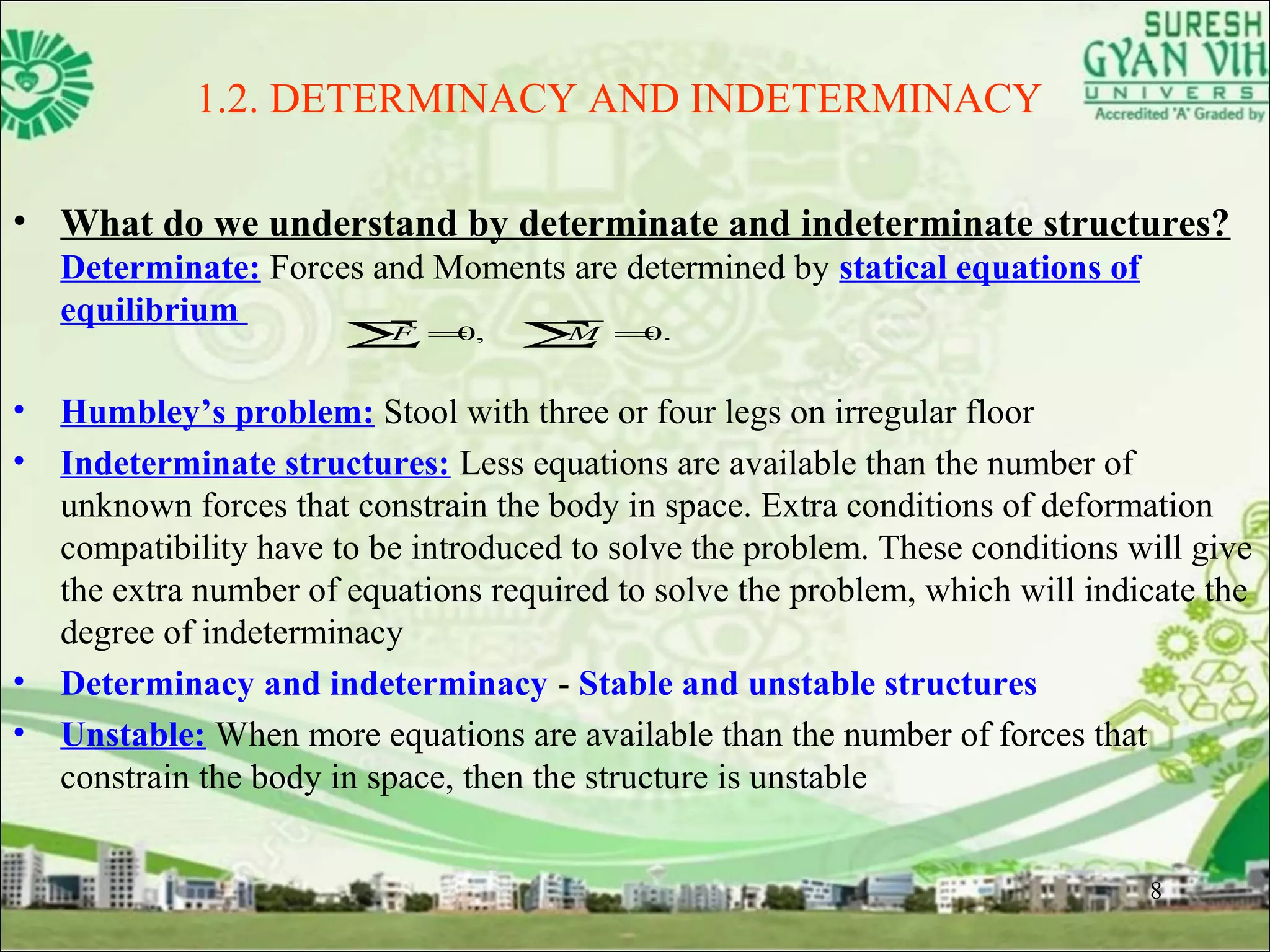 L17 : Analysis of Indeterminate | PPT