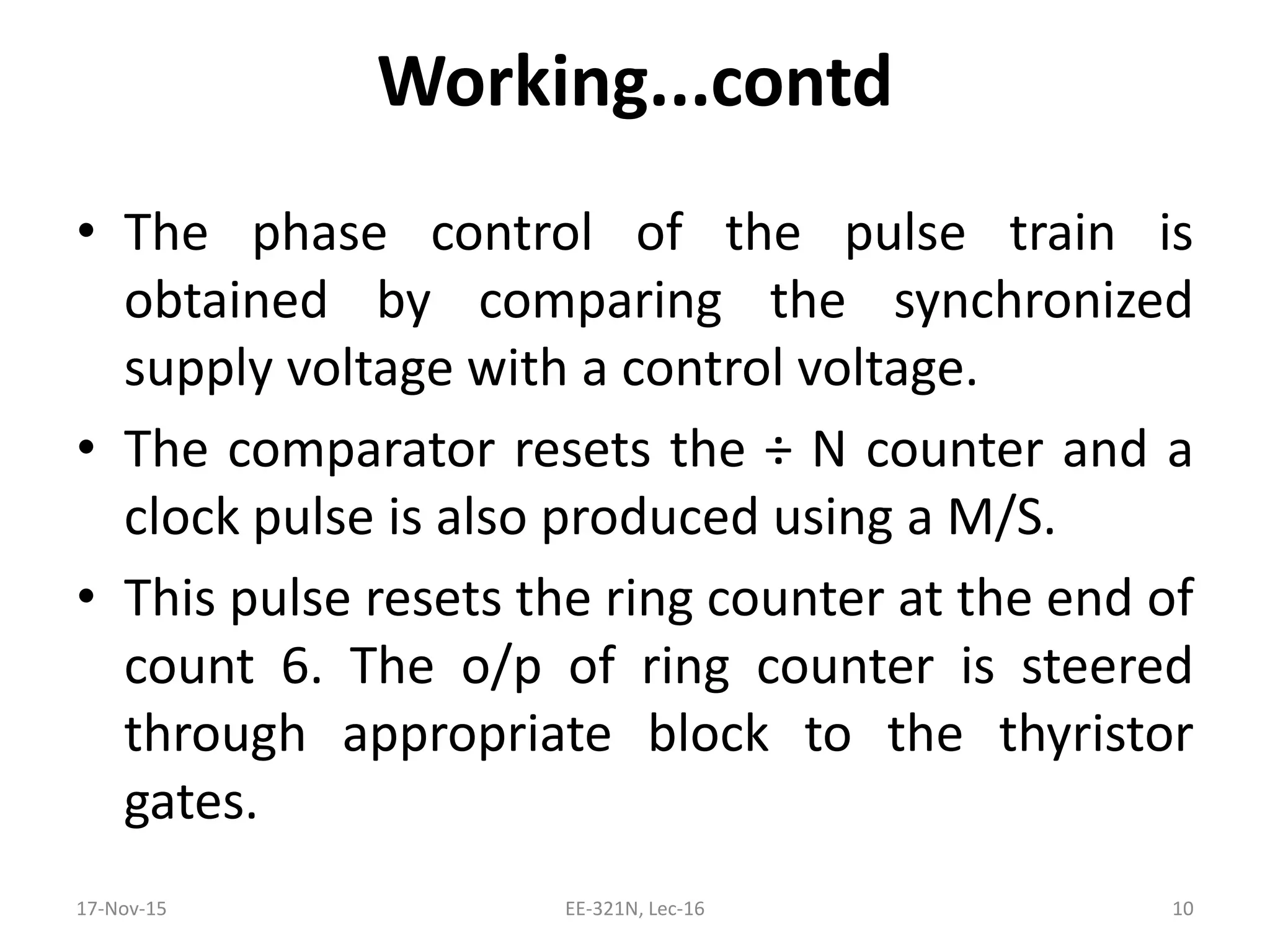 L17 equidistant pulse firing scheme | PDF