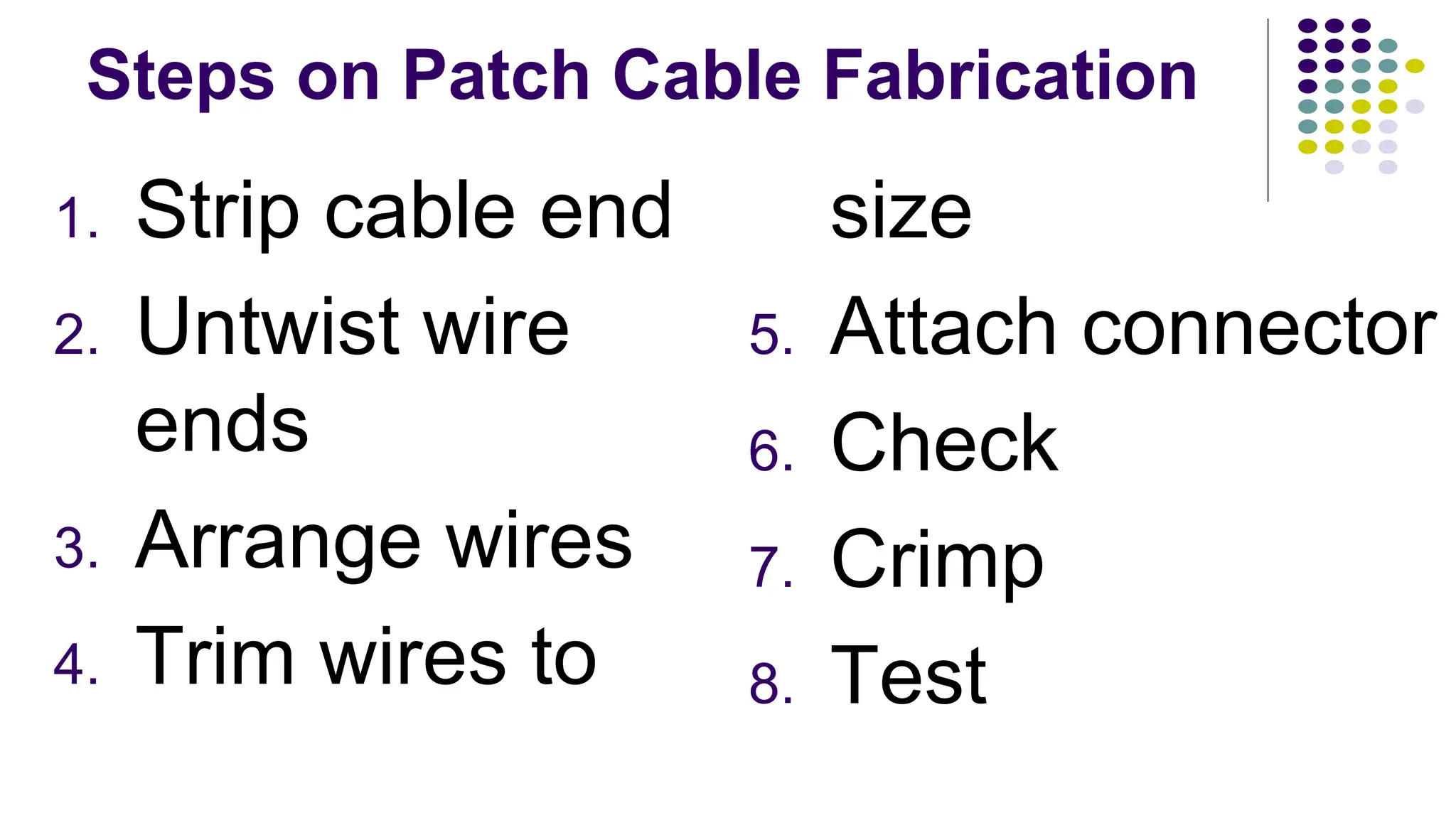 L17-NETWORK-CABLING STRAIGHT THROUGH and CROSSOVER.ppt