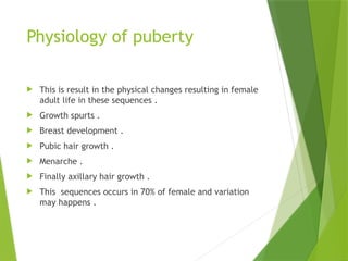 L17- PUBERTY.pptx. . | PPTX