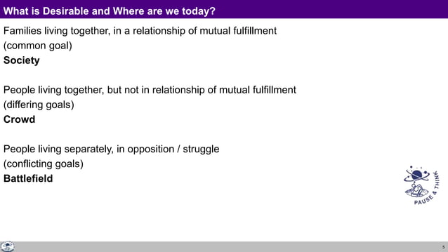 UHV Lesson 17 - Harmony in the Society v4.ppt | Environment | Science