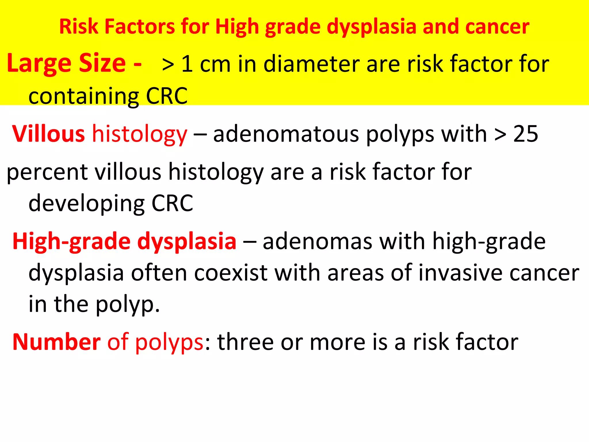 L17 neoplastic polyps | PPT