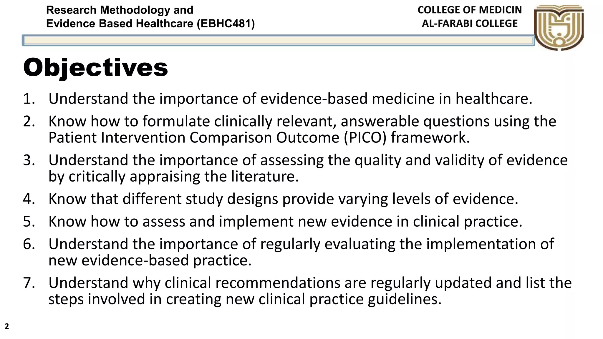 L17 rm (principles of evidence-based medicine)-samer | PPT