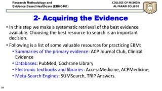 L17 rm (principles of evidence-based medicine)-samer | PPT