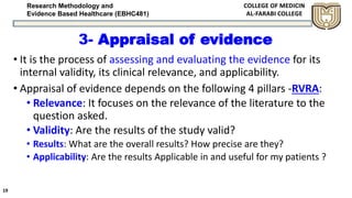 L17 rm (principles of evidence-based medicine)-samer | PPTX
