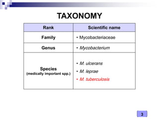 Medical Microbiology Laboratory (Mycobacterium spp.) | PDF