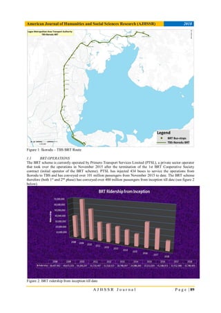 The Lagos Bus Rapid Transit: Review of Users’ Perception | PDF