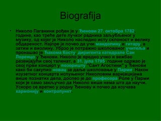 L187 - Muzička kultura - Nikolo Paganini - Jovan Đorđević - Ivana Lukić ...
