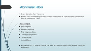 L32 Abnormal labor | PPT