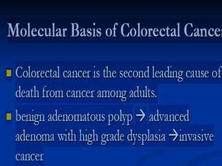 L18 colorectal carcinoma | PPT