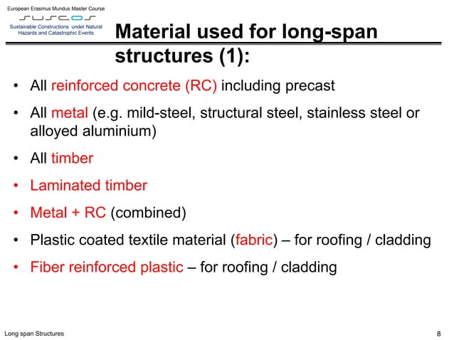 Long Span Structures.pdf | Geology | Science