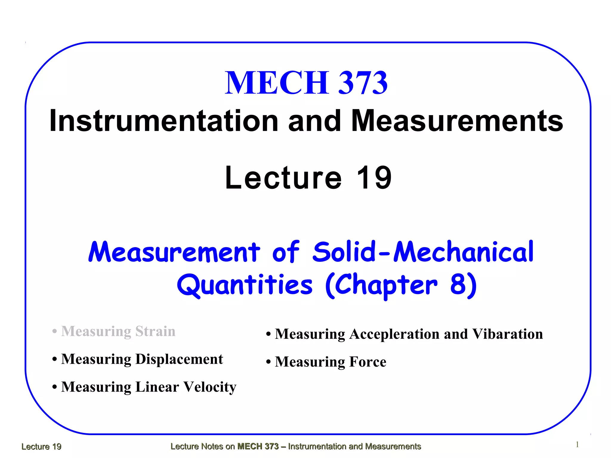 L19 accelerometer | PPT