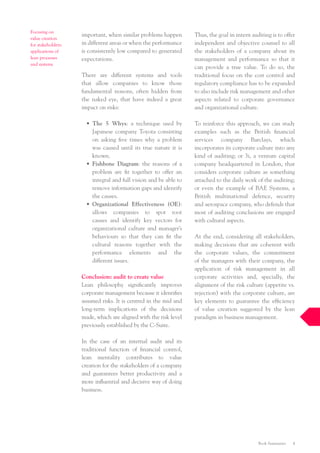 Lean Auditing | PDF | Business | Business and Finance