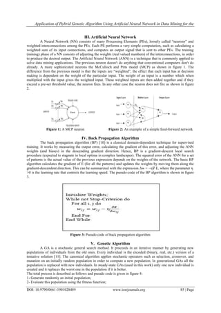 Application of Hybrid Genetic Algorithm Using Artificial Neural Network ...
