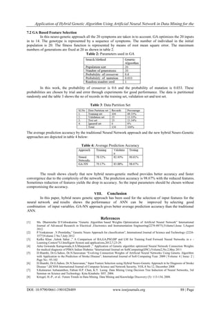 Application of Hybrid Genetic Algorithm Using Artificial Neural Network ...