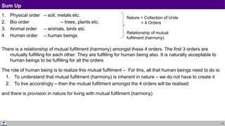 Harmony in Nature .- Universal Human values-ppt | PPT