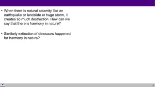 Harmony in Nature .- Universal Human values-ppt | PPT