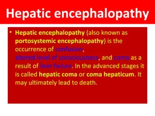 L19 hepatic failure | PPT