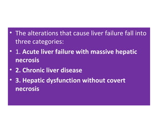 L19 hepatic failure | PPT