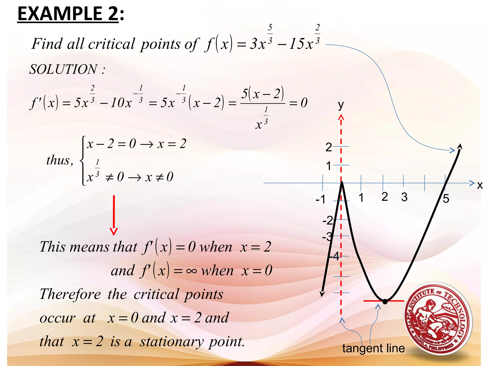 L19 increasing & decreasing functions | PPT