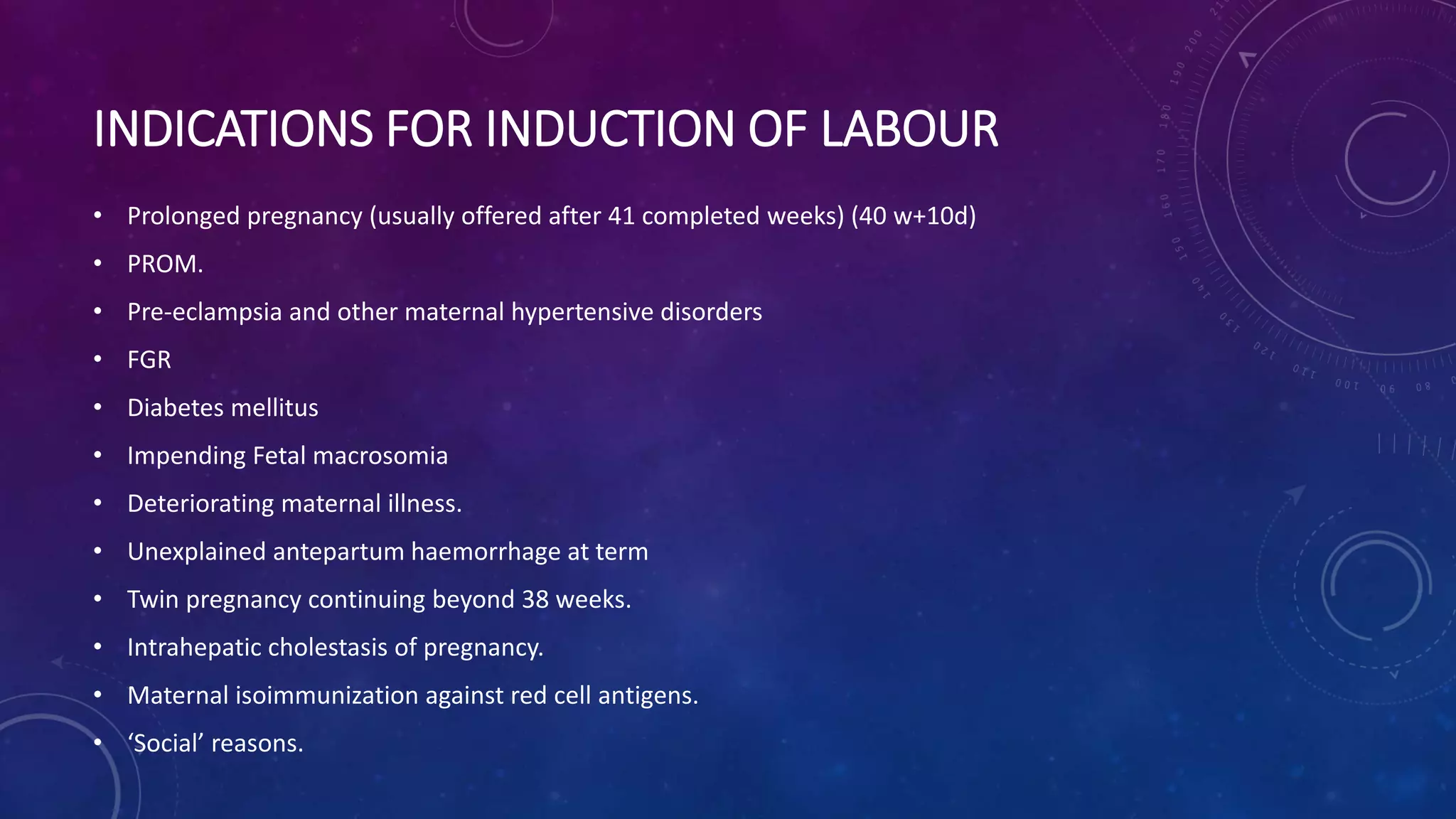 L33 Induction of labor | PPTX