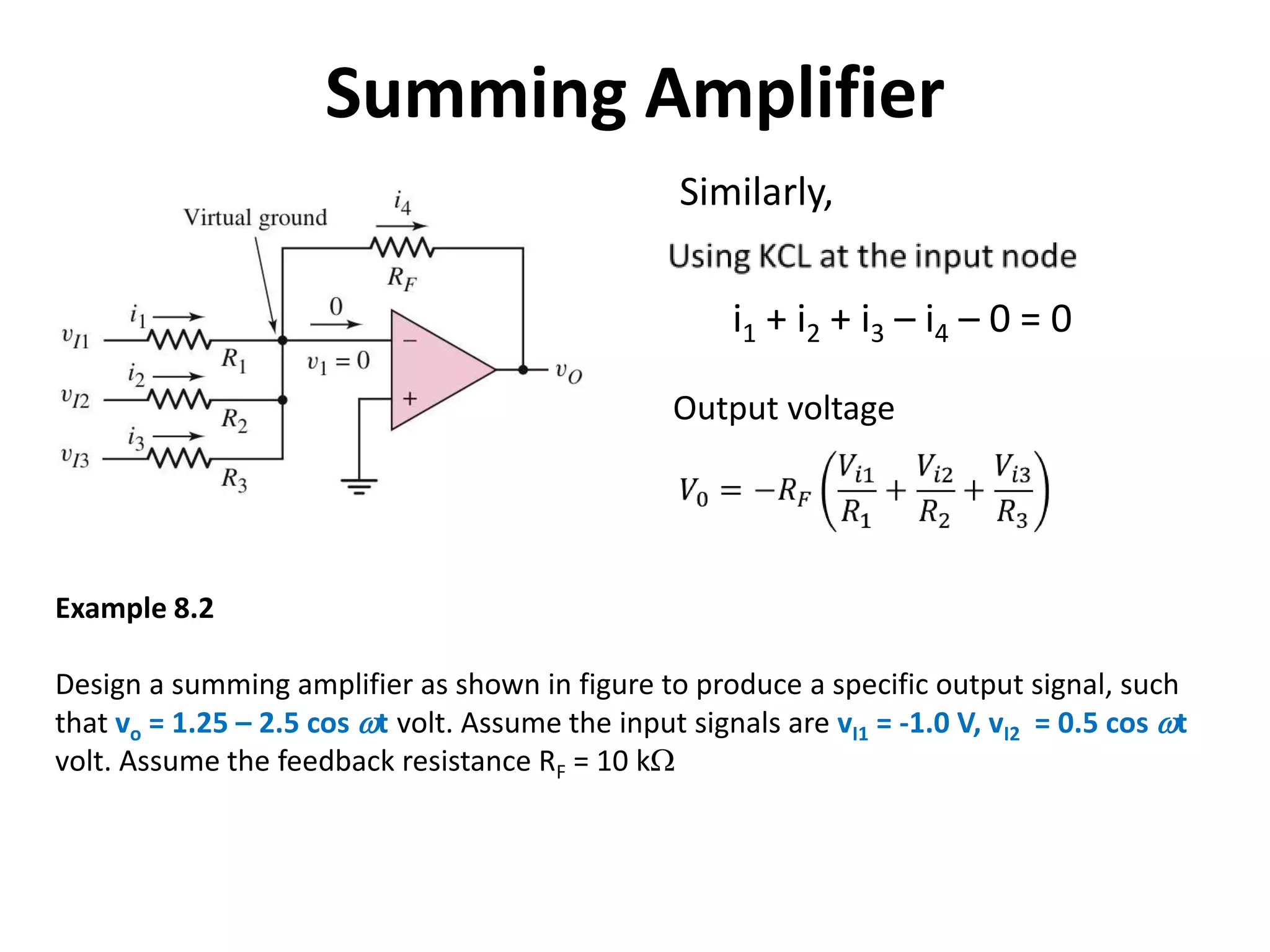 L19 Op Amp.ppt | Consumer Electronics | Technology & Computing