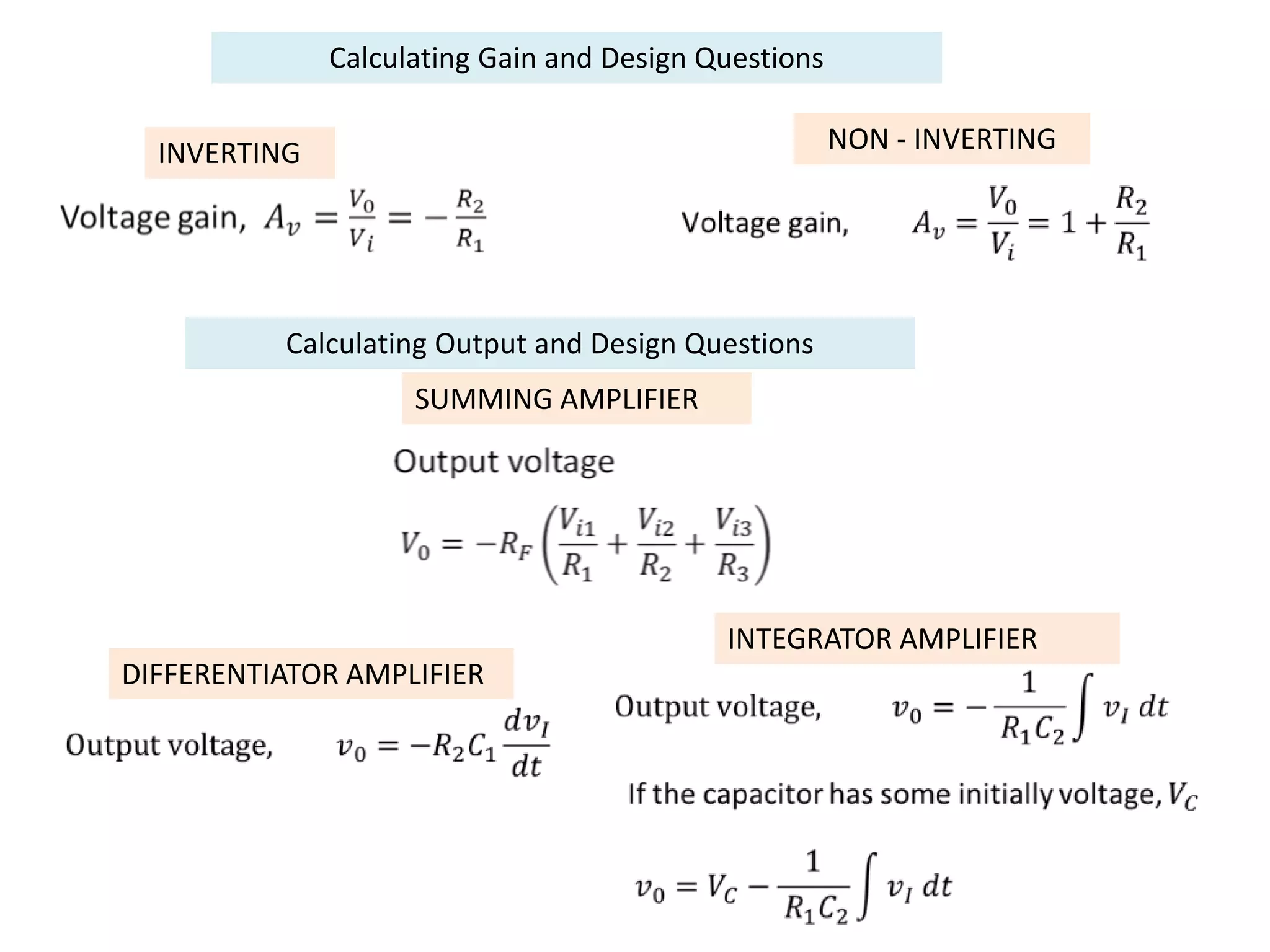 L19 Op Amp.ppt | Consumer Electronics | Technology & Computing