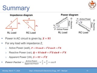 Basic electric theory - Power in AC circuits.pptx