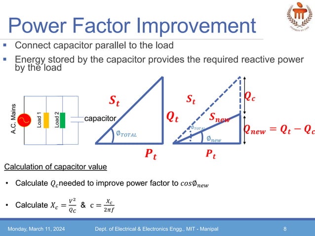 Basic electric theory - Power in AC circuits.pptx