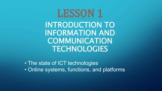 L1a Introduction to Information and Communication Technology.pptx