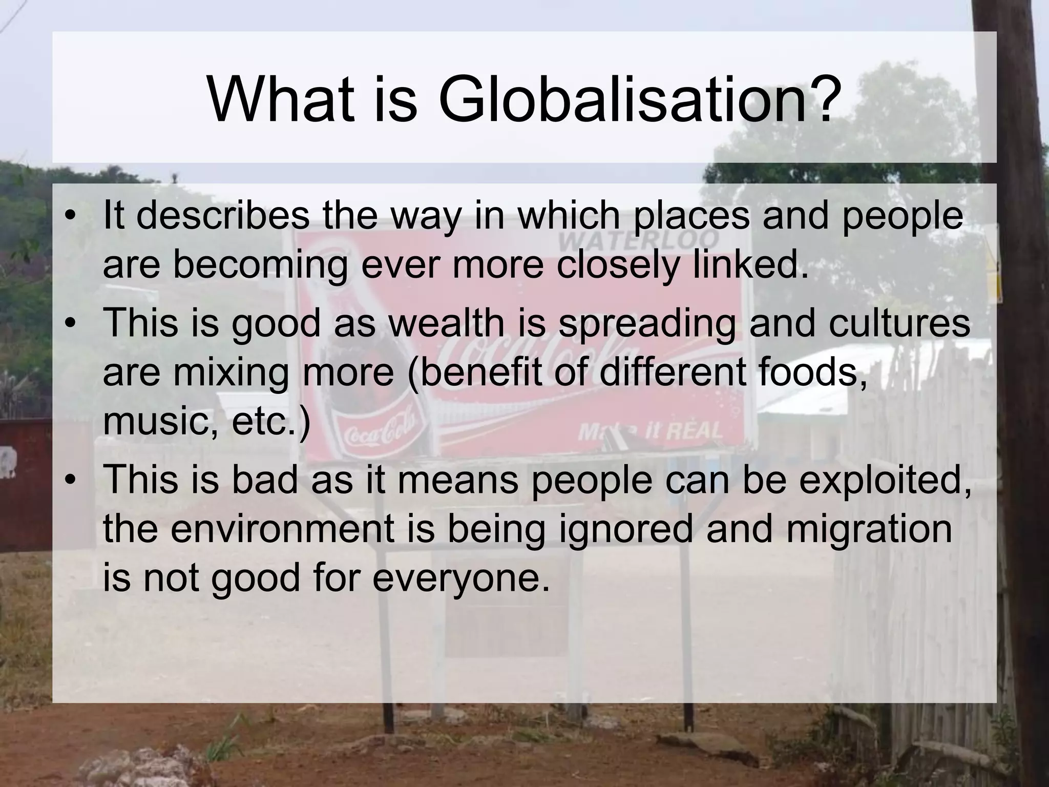 L1 ap what is globalisation | PPT