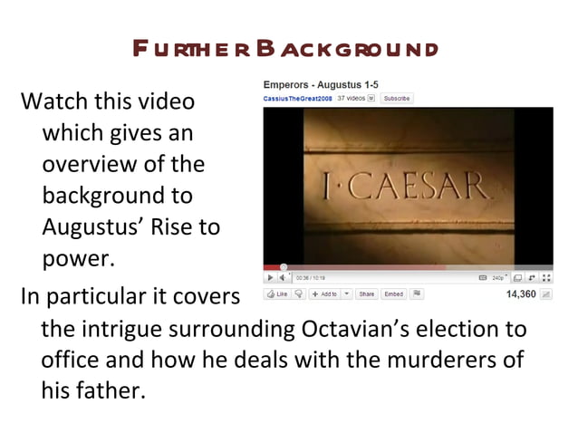 L1 Introduction to Augustus | PPT