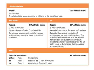L1 b1 biology gcse | PPTX