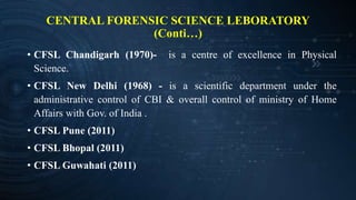 L1 Basics of Forensic Science & FSL.pptx
