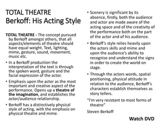 L1 Berkoff skills | PPTX