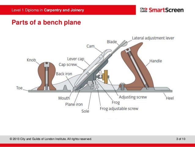 Unit 113: Maintain and use carpentry and joinery hand tools