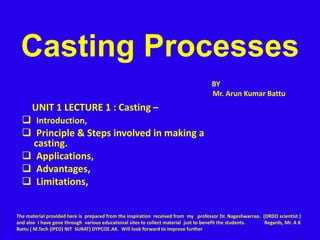 L1 Casting - U.pptx