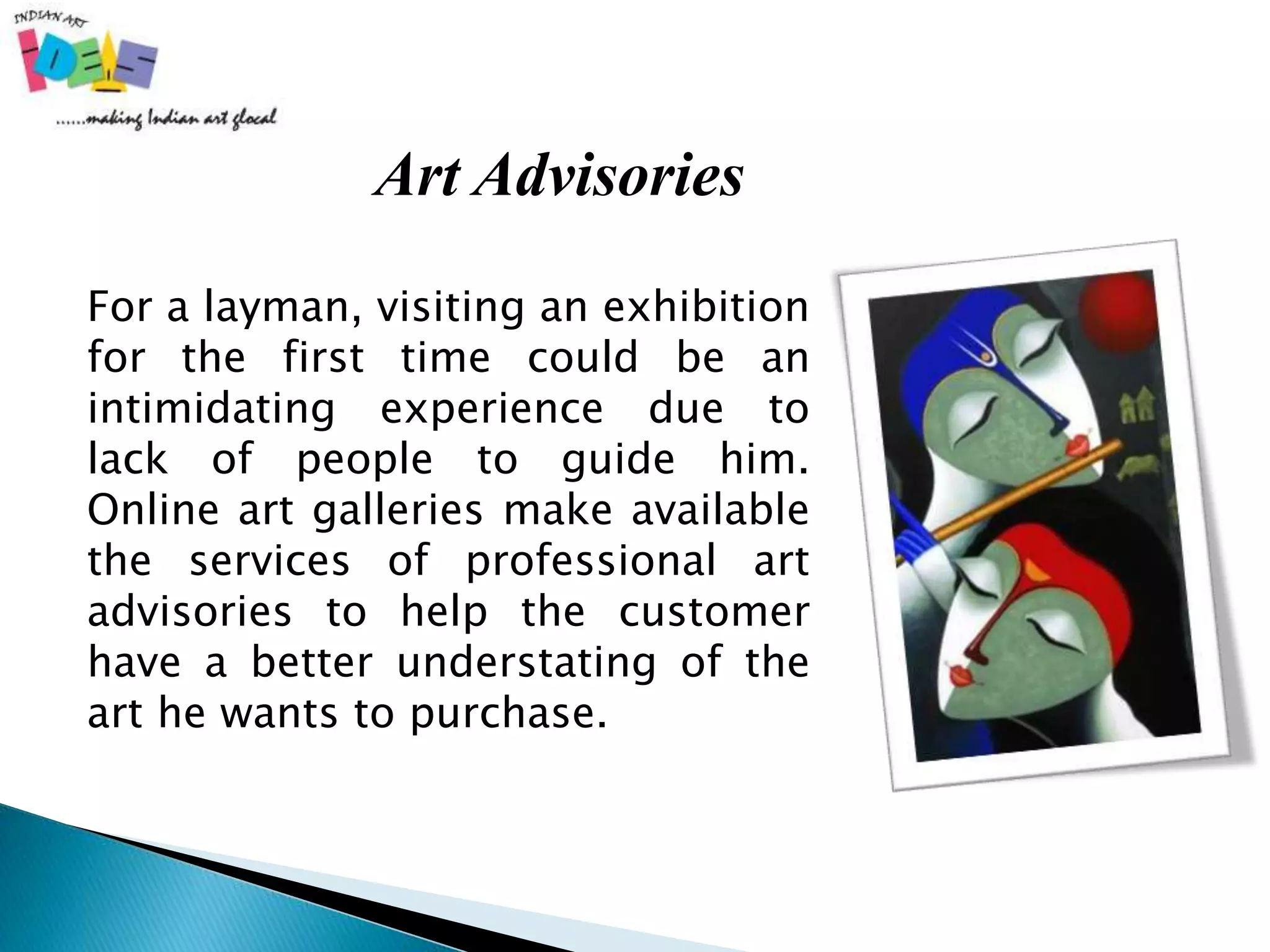 Online art galleries | PPTX