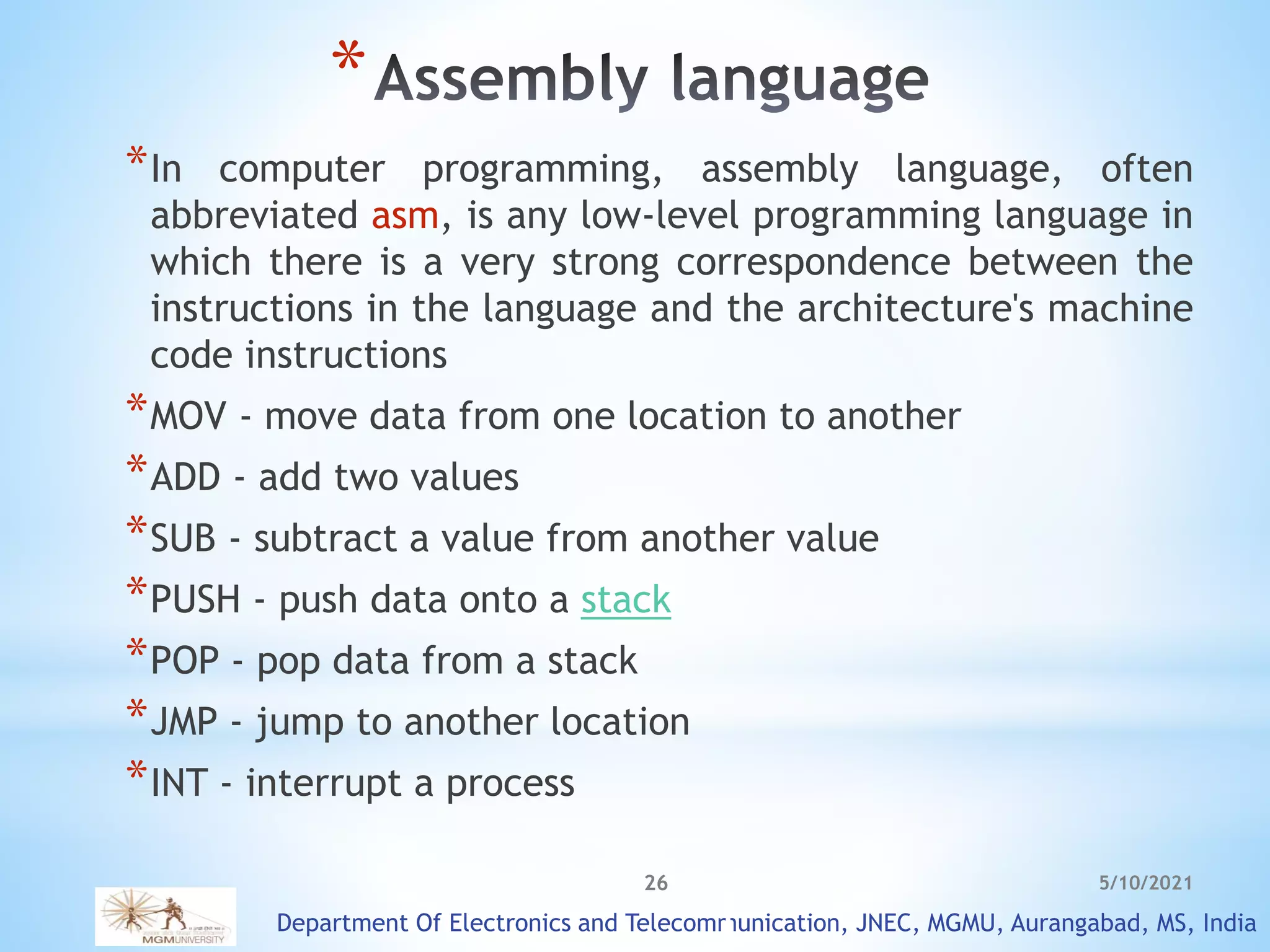 L1 computer architecture lesson 1 | PPTX