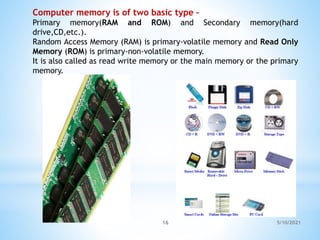L1 computer architecture lesson 1 | PPTX