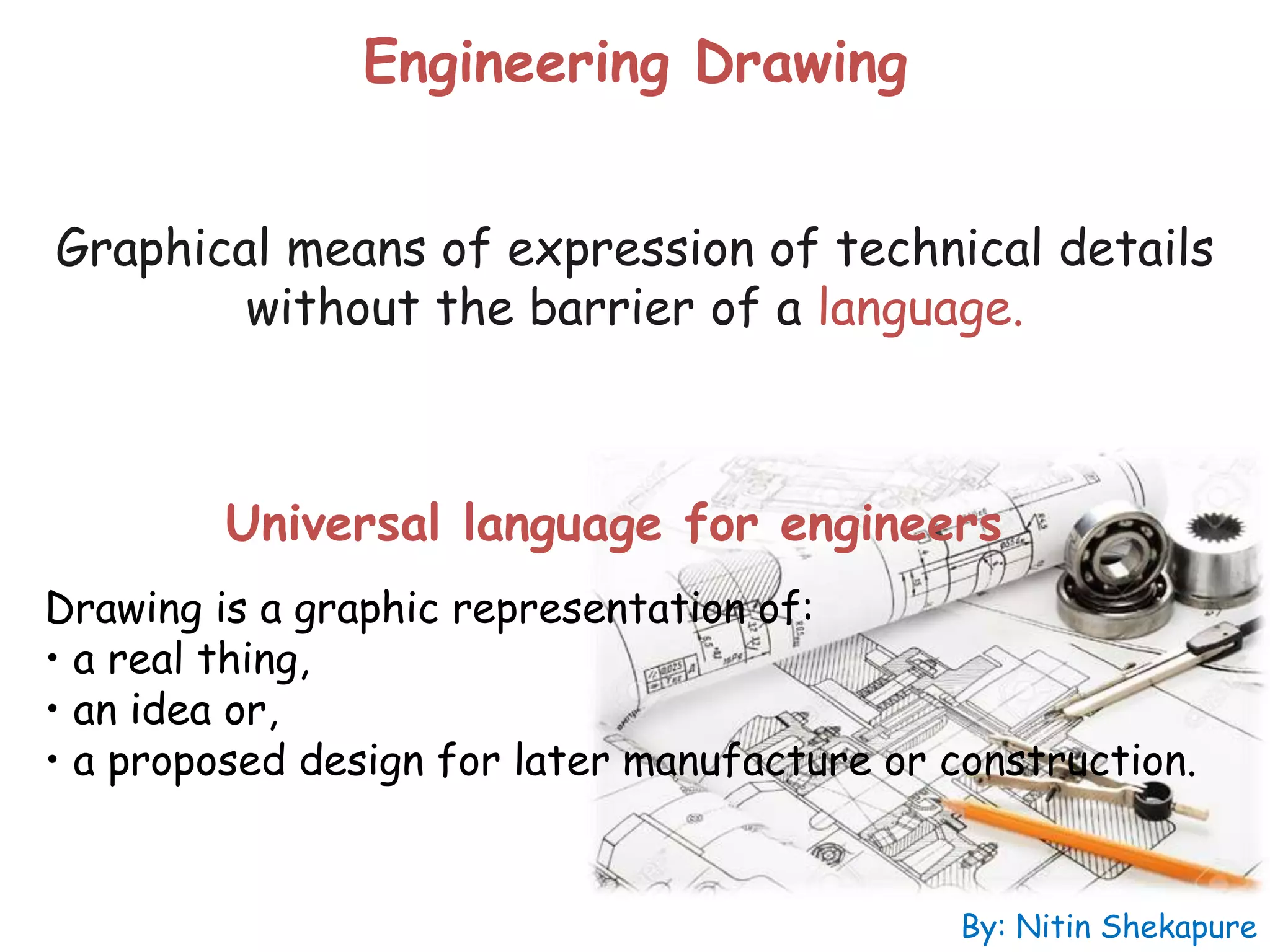 Introduction to Engineering Graphics | PPSX