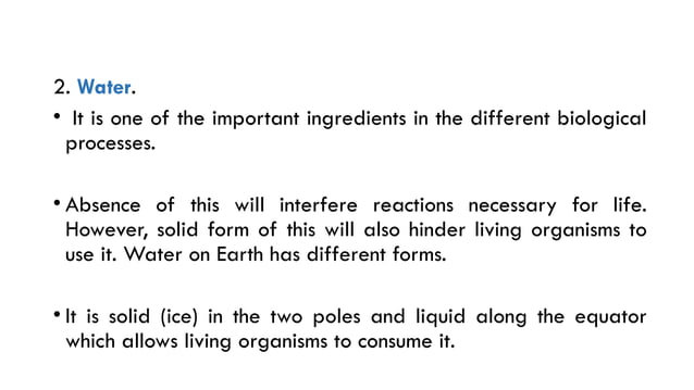 Characteristics of earth that necessary to support life.pptx