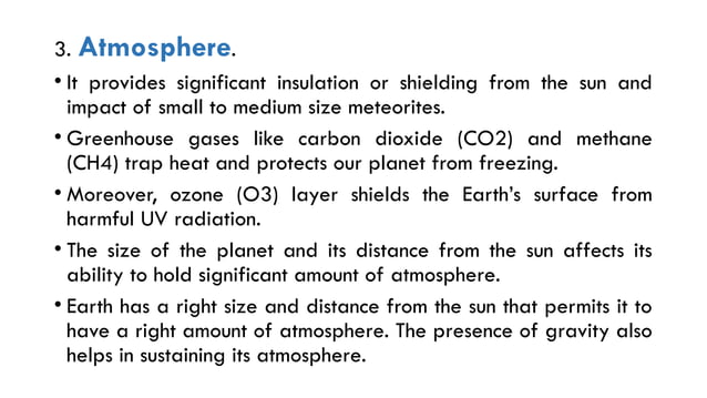 Characteristics of earth that necessary to support life.pptx