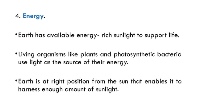 Characteristics of earth that necessary to support life.pptx