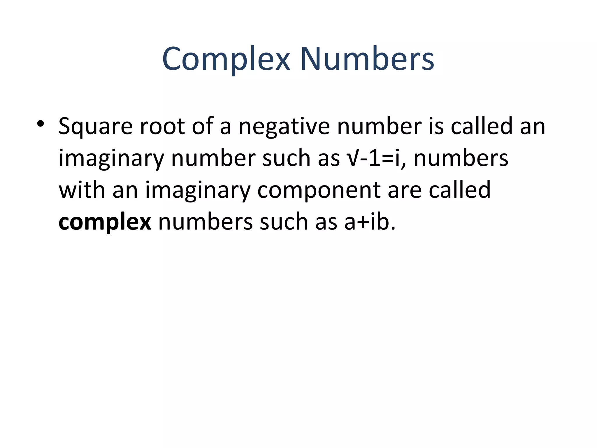 essential concepts of algebra | PPT