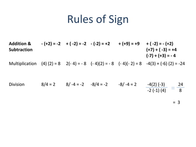 essential concepts of algebra | PPT